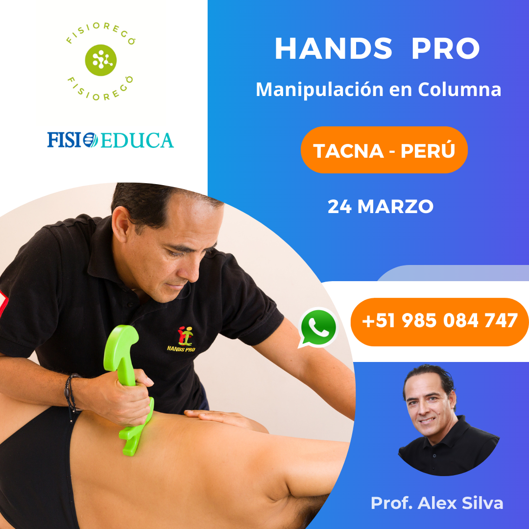 Certificación Hands Pro Tacna - Perú | FISIOEDUCA